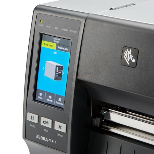 Impressora Térmica Industrial Zebra ZT421 Com Bluetooth USB Serial e ...